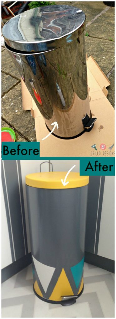 TRASH CAN MAKEOVER • Grillo Designs