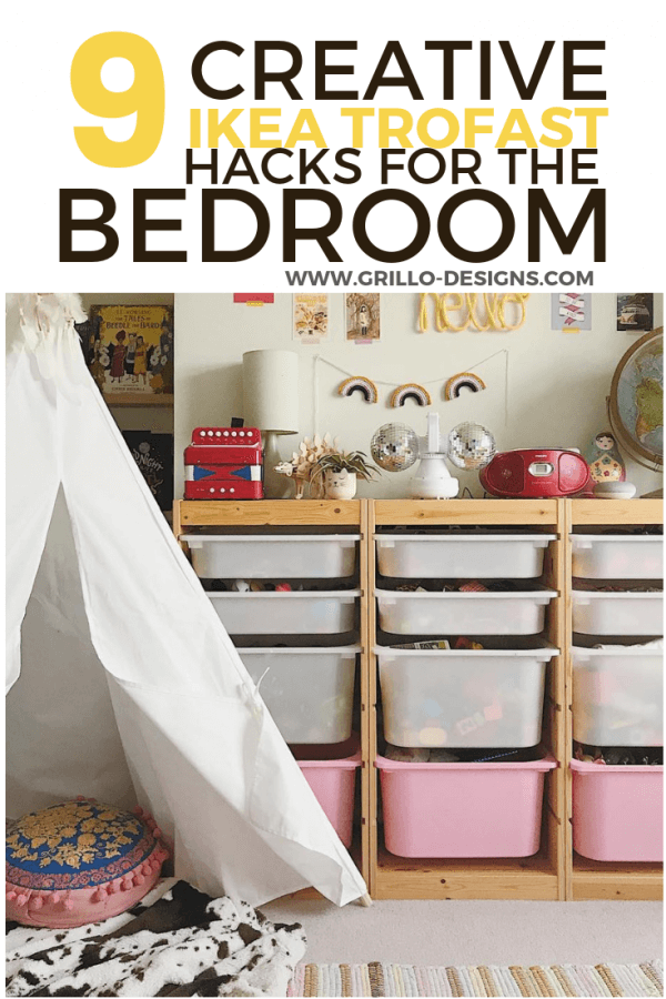 9 CREATIVE IKEA TROFAST HACKS FOR KIDS BEDROOMS • Grillo Designs